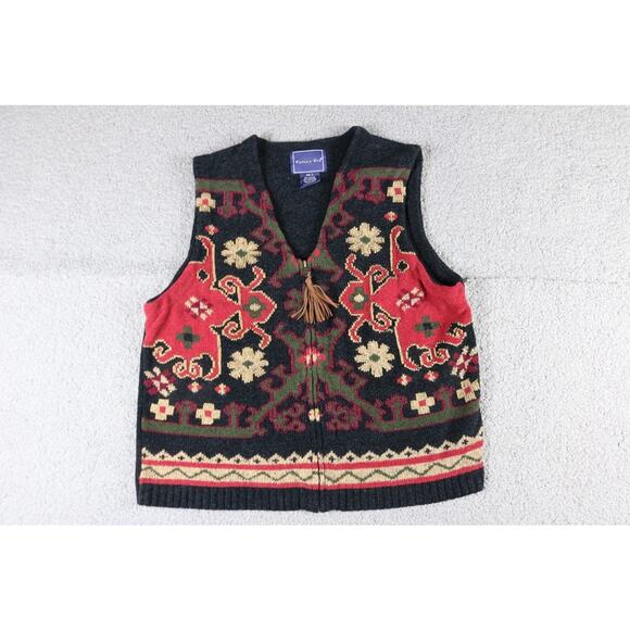 Eagle'S Eye | Sweaters | The Eagles Eye Sweater Vest L Floral ...